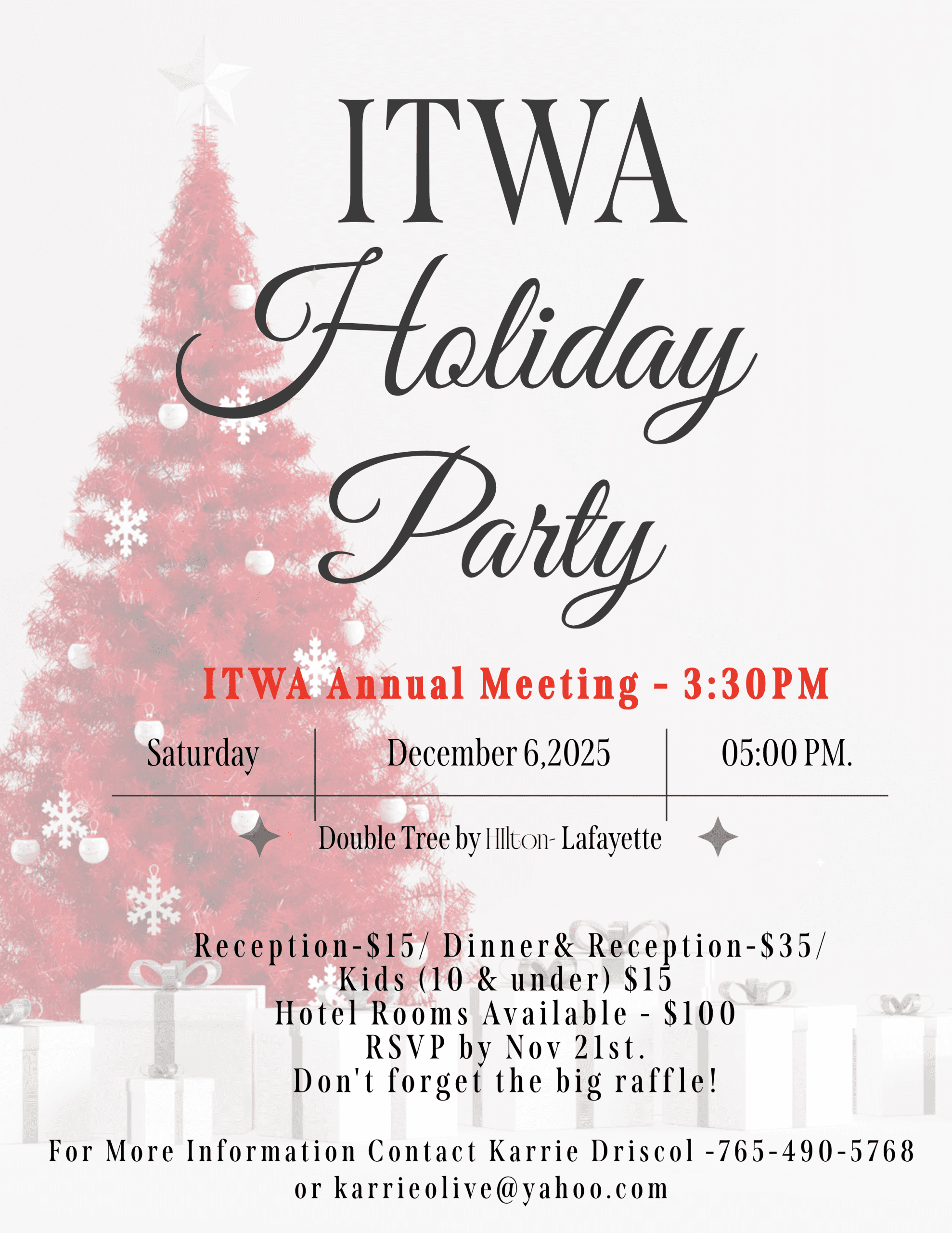 ITWA Holiday Party | Indiana Towing & Wrecker Association, Inc.